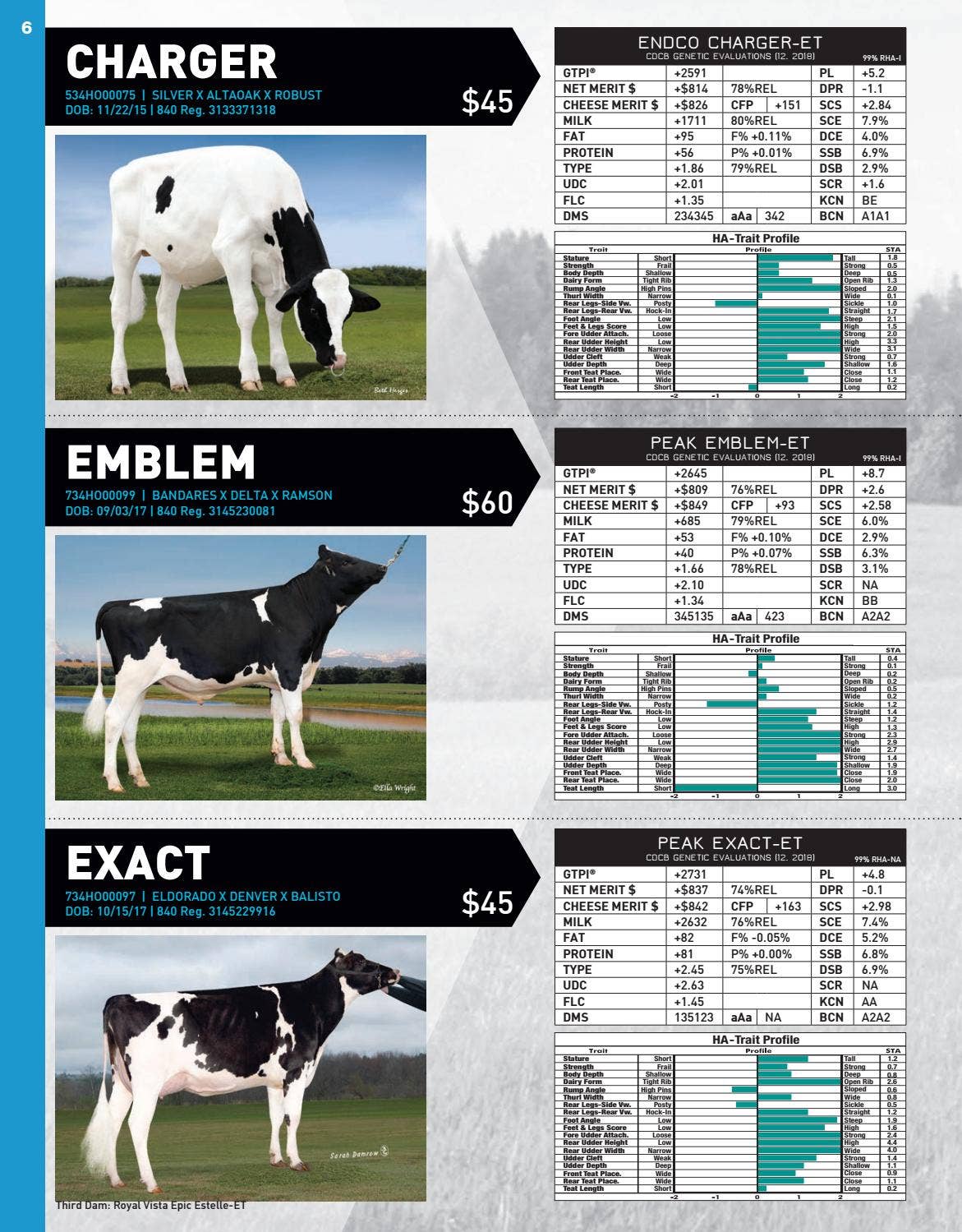GENEX Holstein Sires by GENEX - Issuu