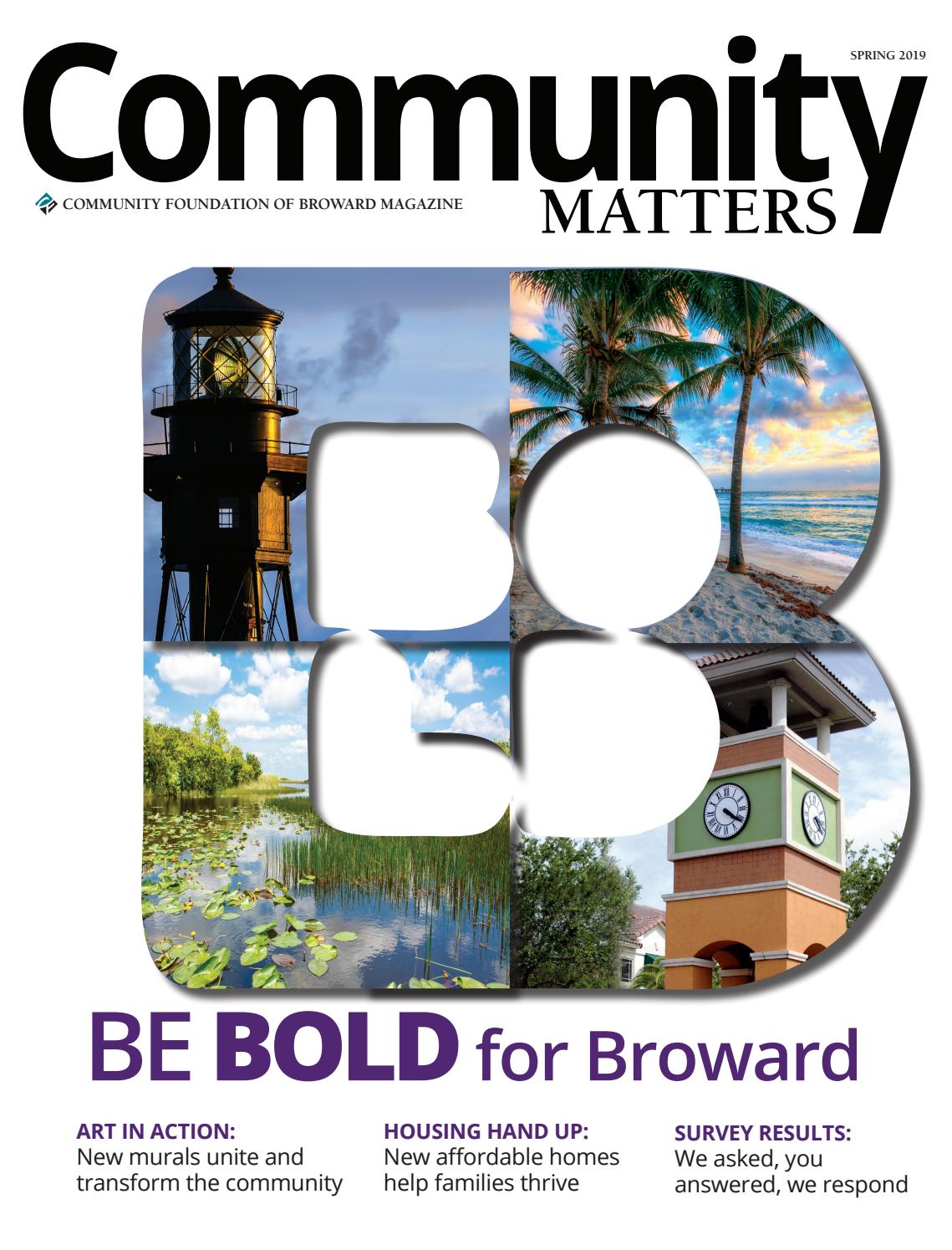 Community Matters Magazine - Spring 2019 by Community Foundation of ...