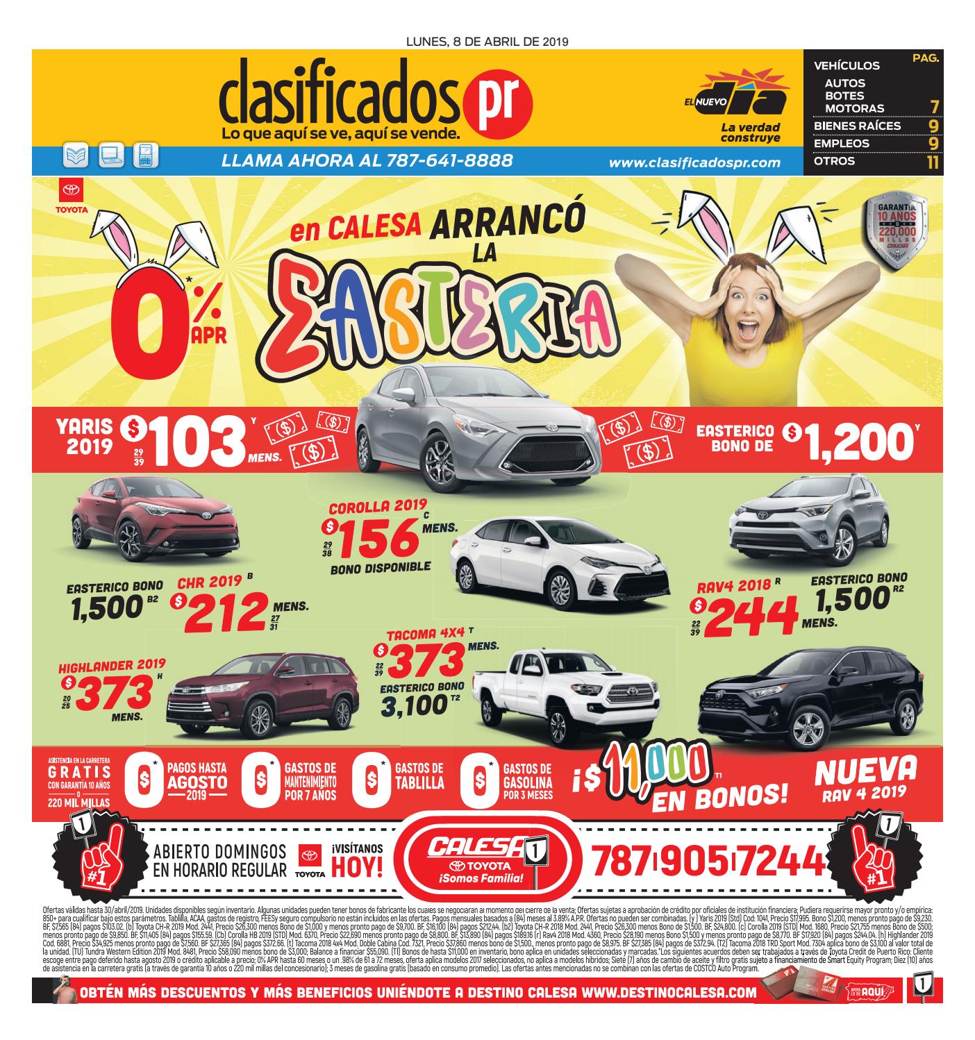 ClasificadosPR 04 08 2019 by ClasificadosPR.com - Issuu