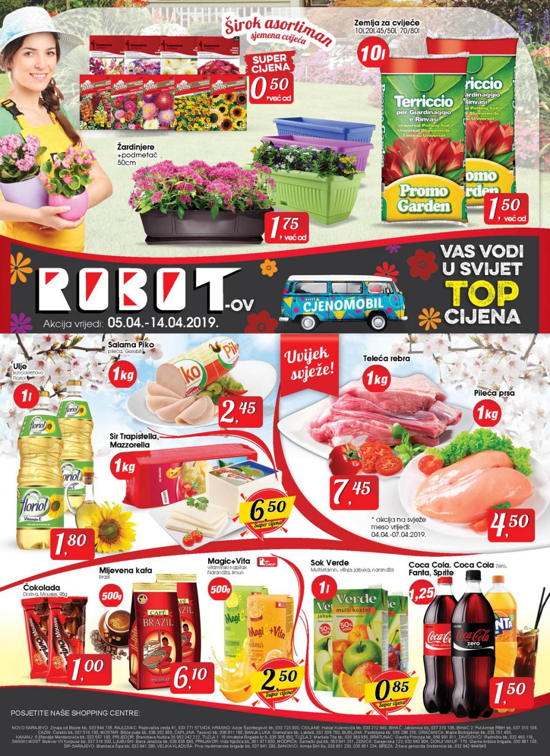 Robot katalog supermarketa od 05.-14.04.2019. by Catalog.ba - Issuu
