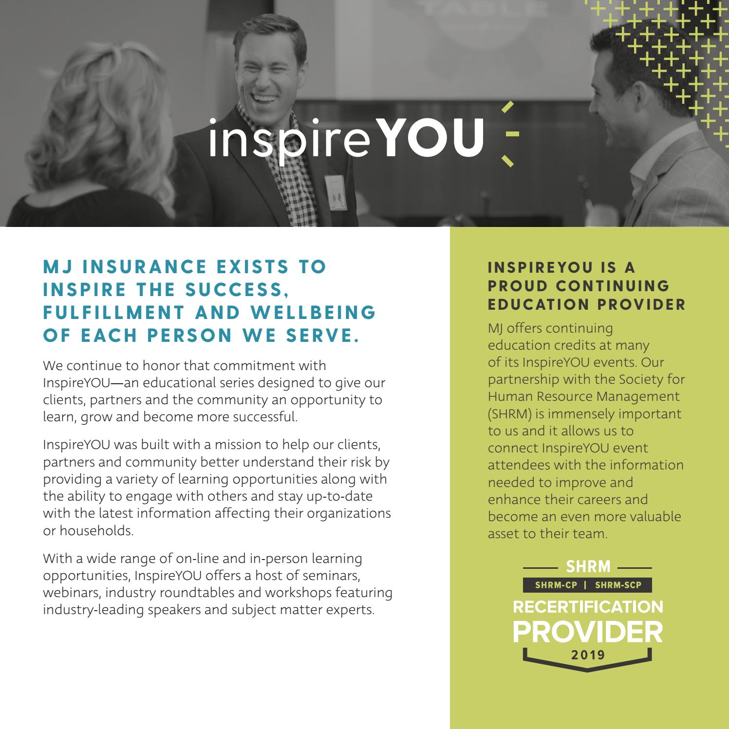 InspireYOU - MJ Insurance by MJ Insurance - Issuu