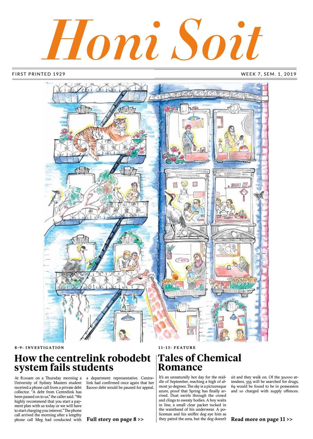 Honi Soit: Week 7, Semester 1, 2019 by SRC USyd Publications - Issuu