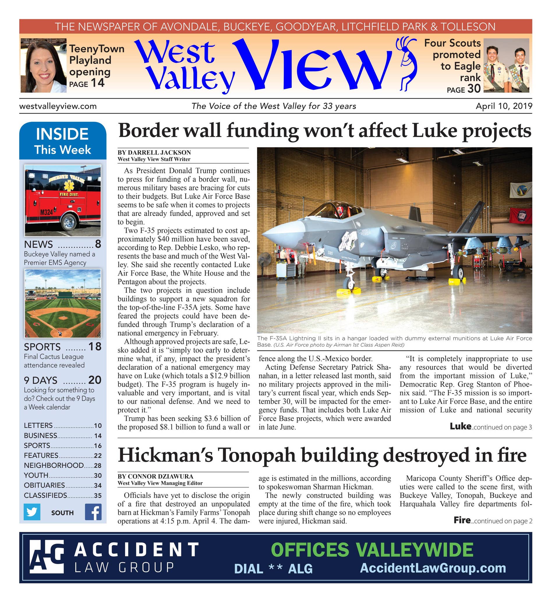 West Valley View: South 04-10-2019 by Times Media Group - Issuu