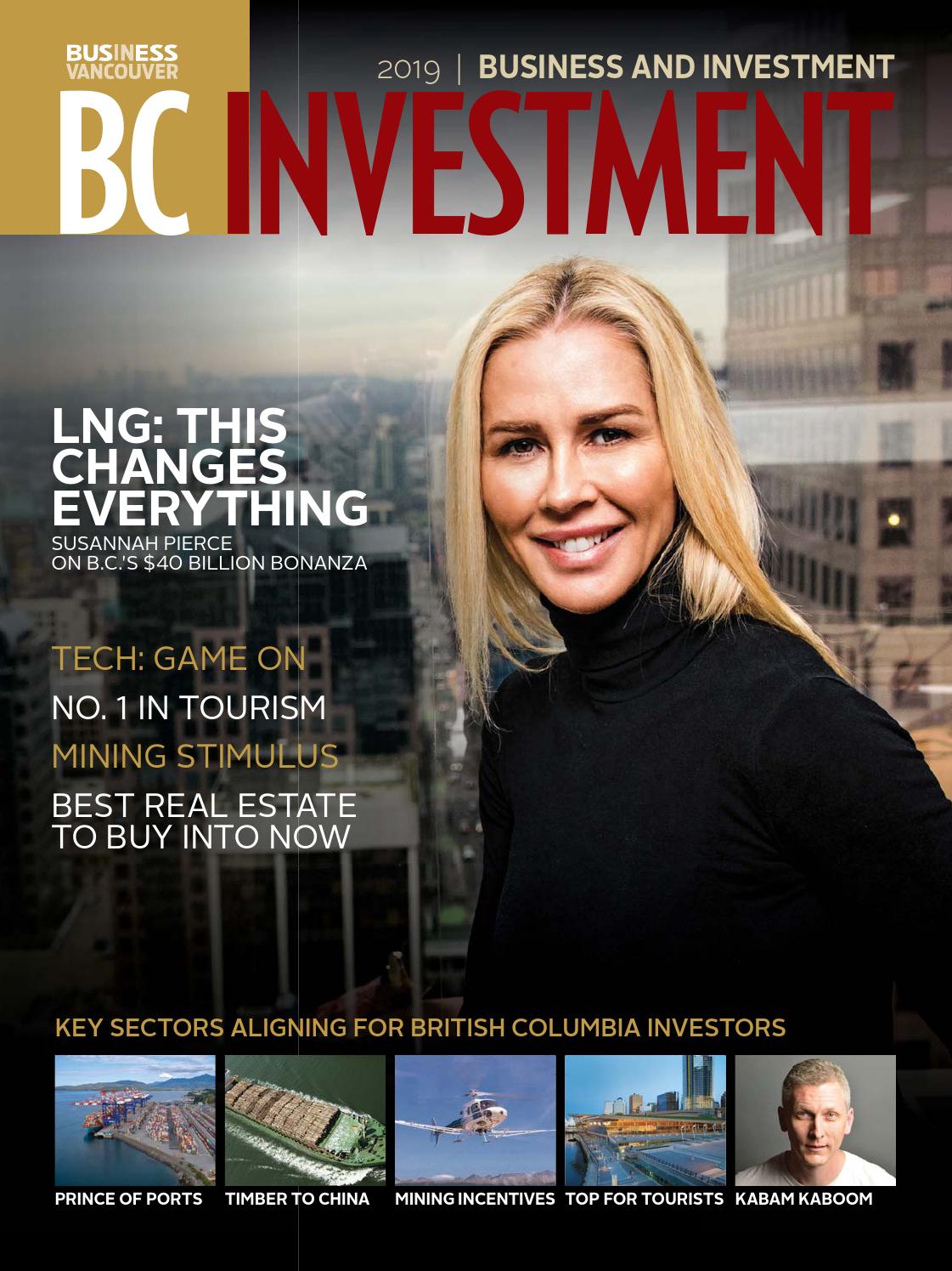 BC Investment 2019 by Business in Vancouver Media Group - Issuu