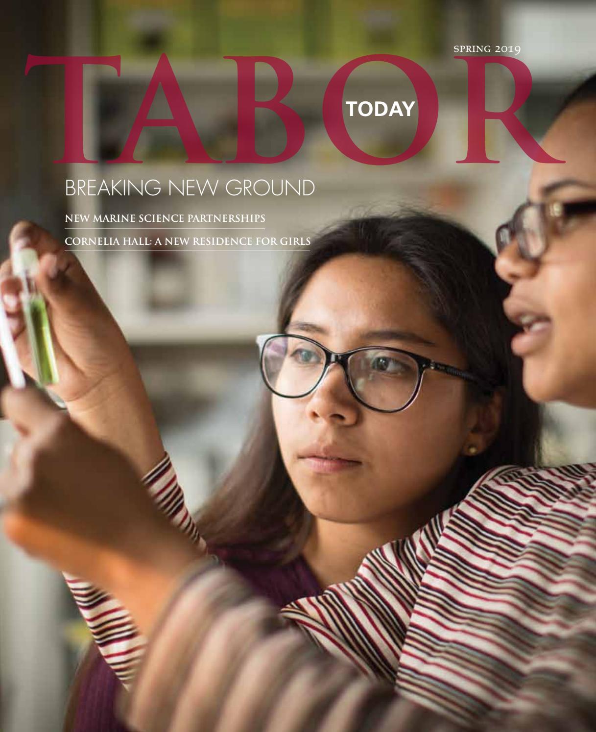 Tabor Today Magazine Spring 2019 by Tabor Academy - Issuu