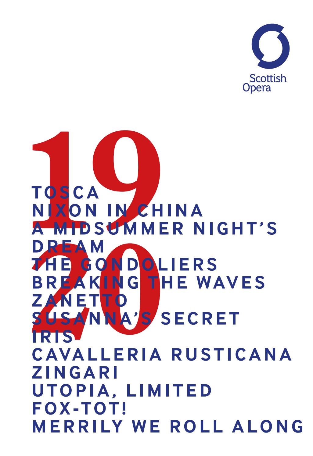 Scottish Opera 2019/20 Season brochure by Scottish Opera - Issuu