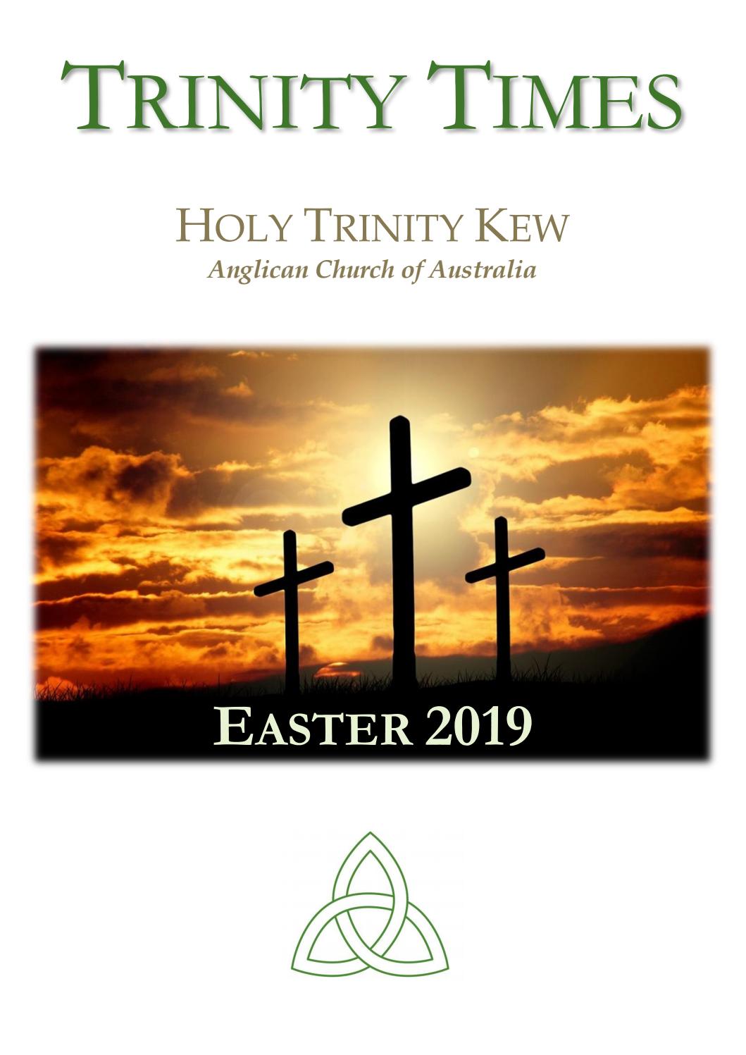 Trinity Times, Easter 2019 by Holy Trinity - Issuu