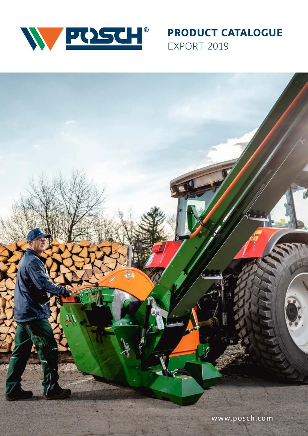 POSCH - Product catalogue 2019 english by POSCH Leibnitz - Issuu