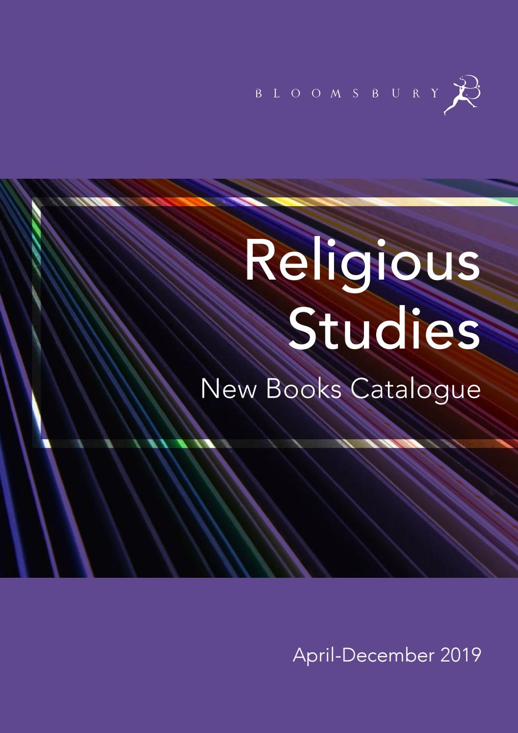 Religious Studies Catalogue April-December 2019 by Bloomsbury ...