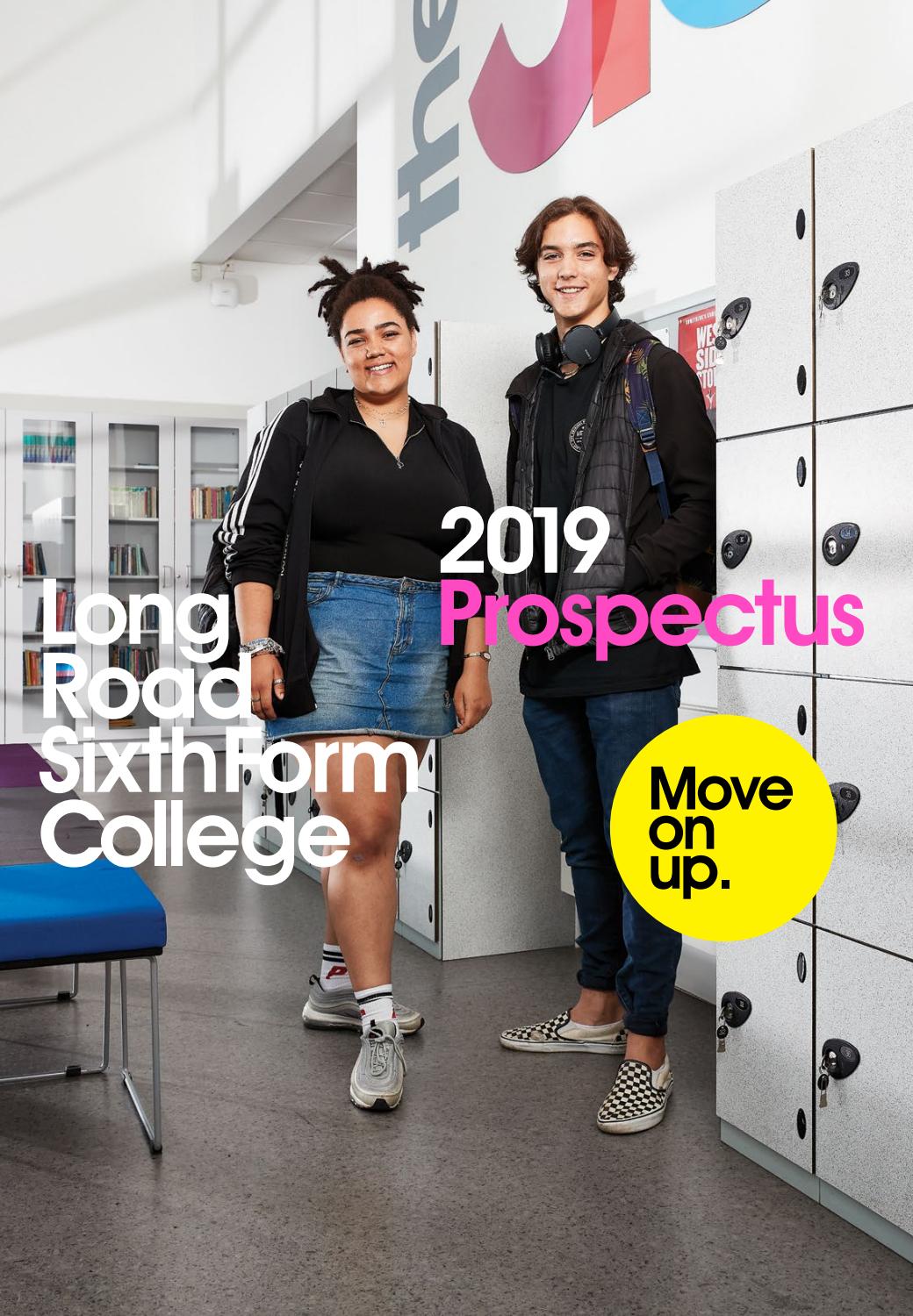 Long Road Prospectus 2019 by Long Road Sixth Form College - Issuu