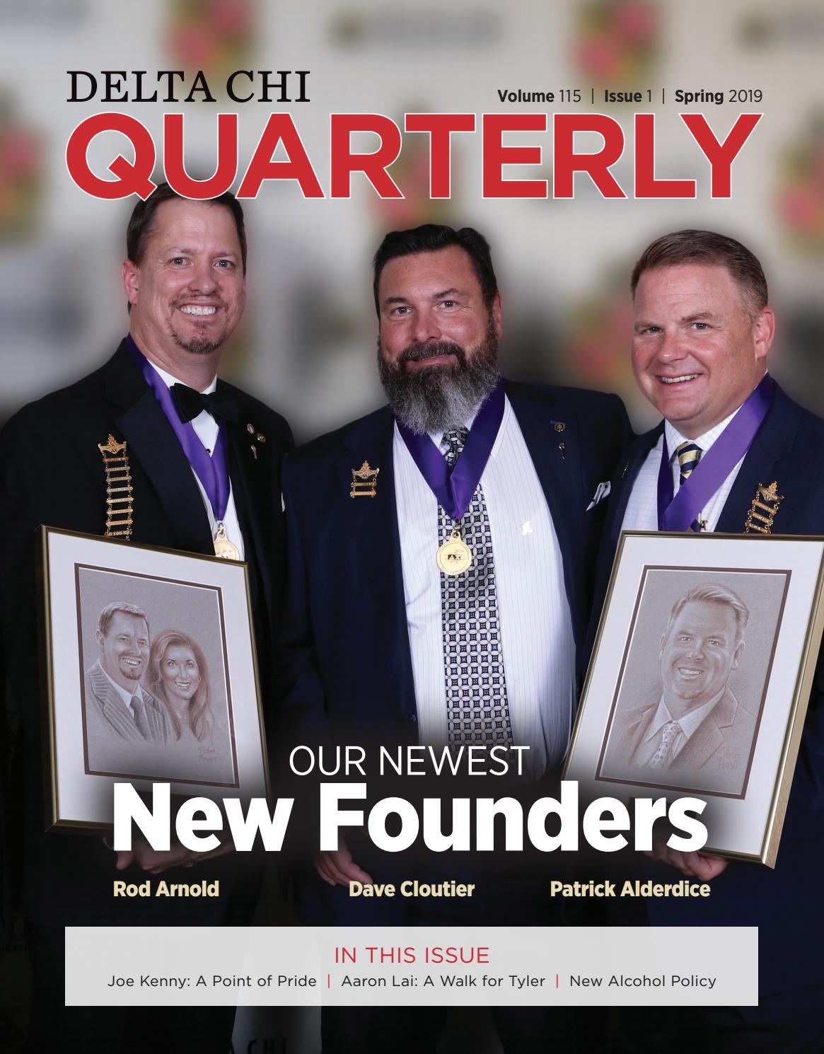 Delta Chi Quarterly - Volume 115, Issue 1 by Delta Chi Fraternity - Issuu