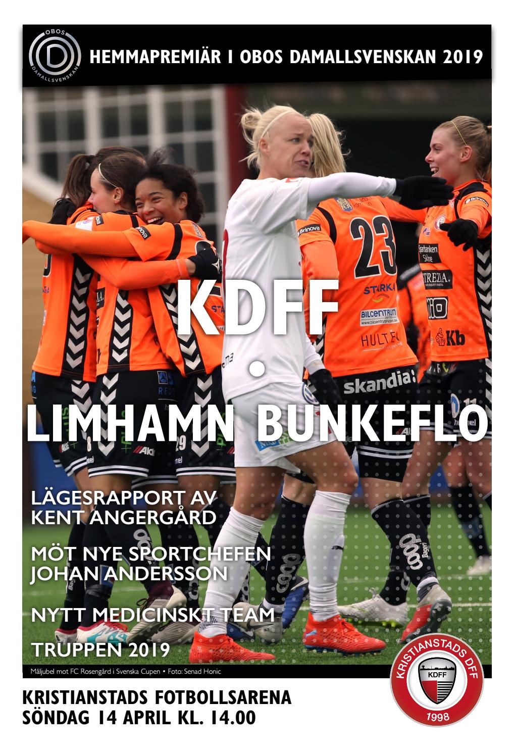 KDFF - Premiär Damallsvenskan 2019 by Espresso media - Issuu