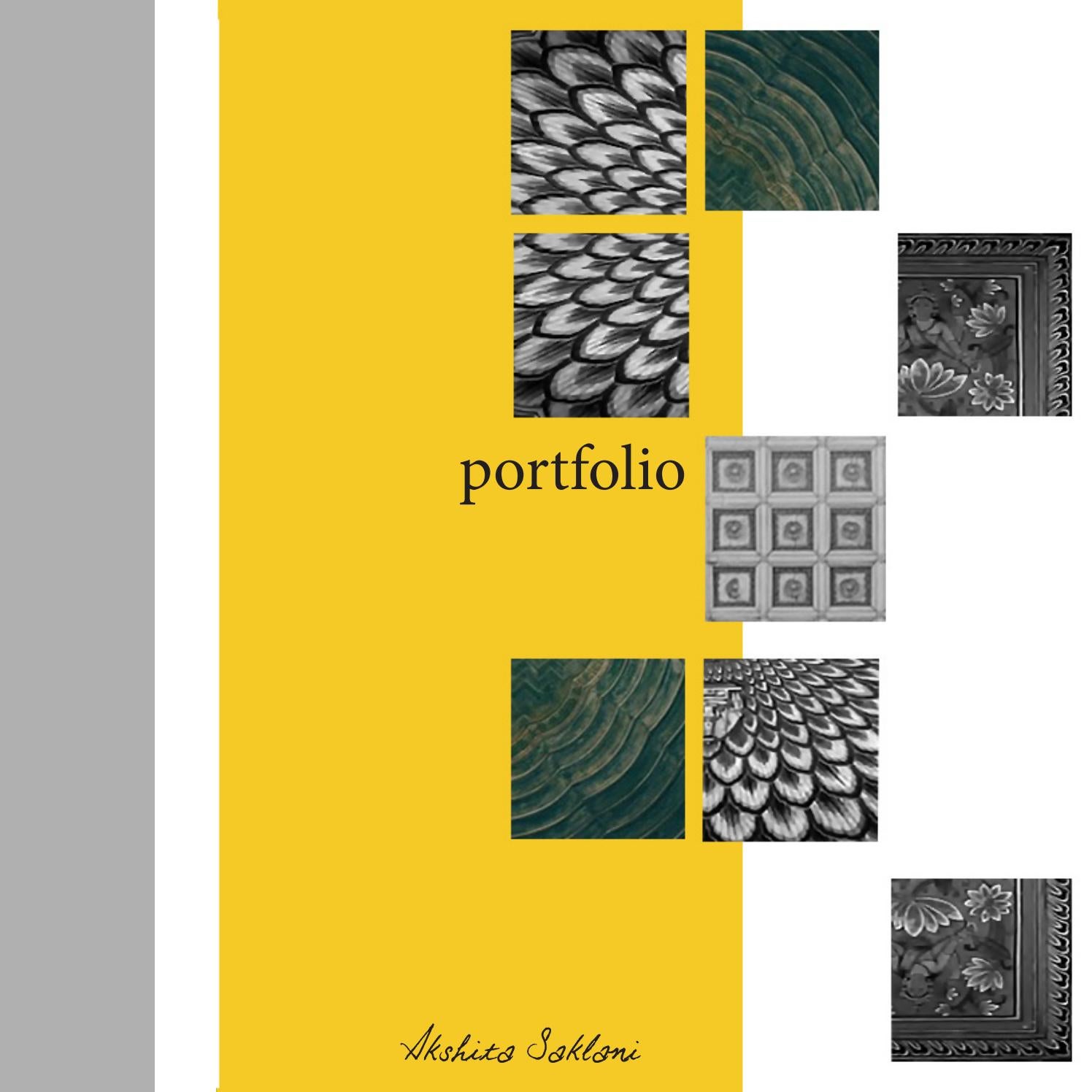 PORTFOLIO by AkshitaSaklani - Issuu