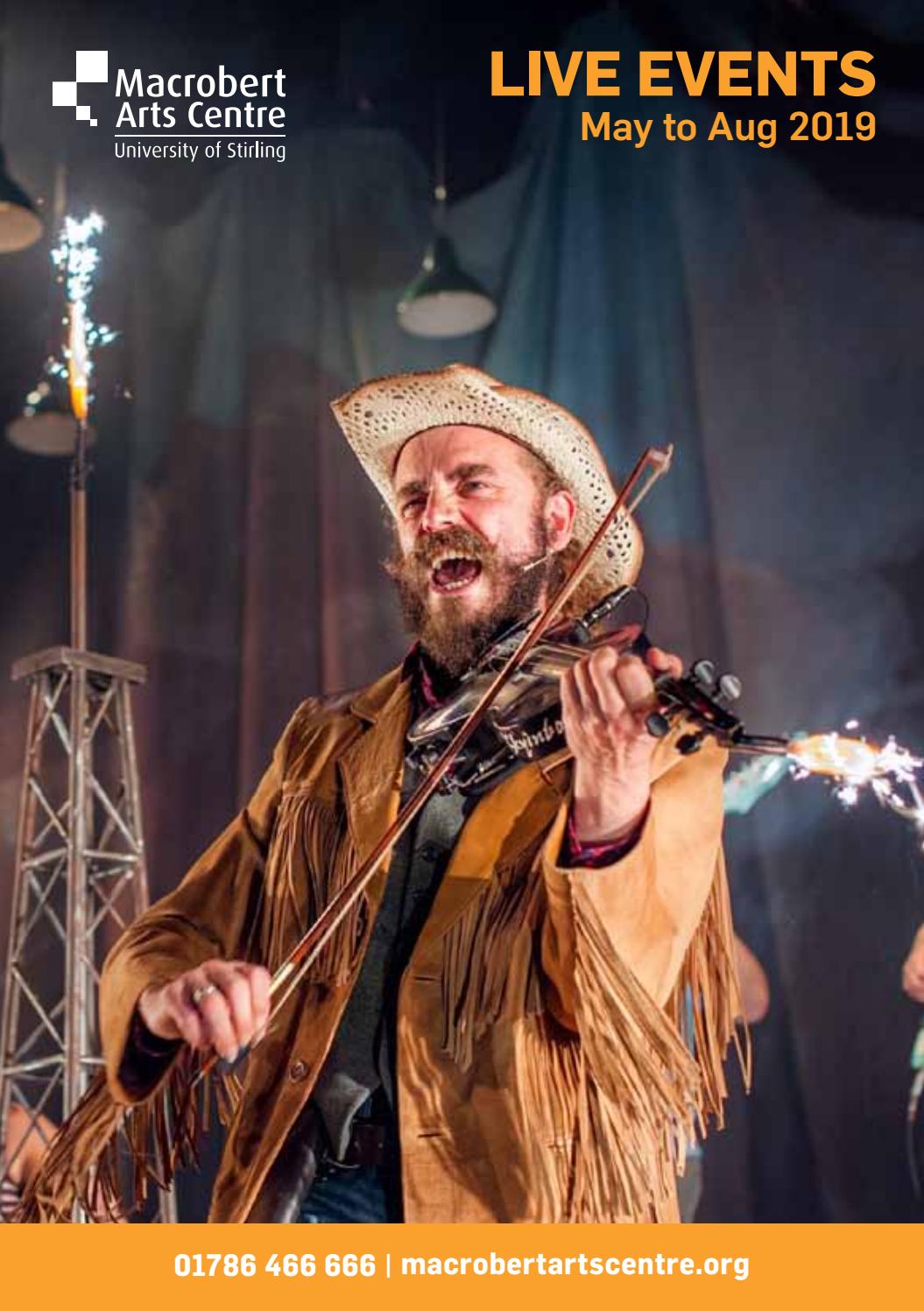 Macrobert Arts Centre May - Aug Live Guide 2019 by Macrobert Arts ...