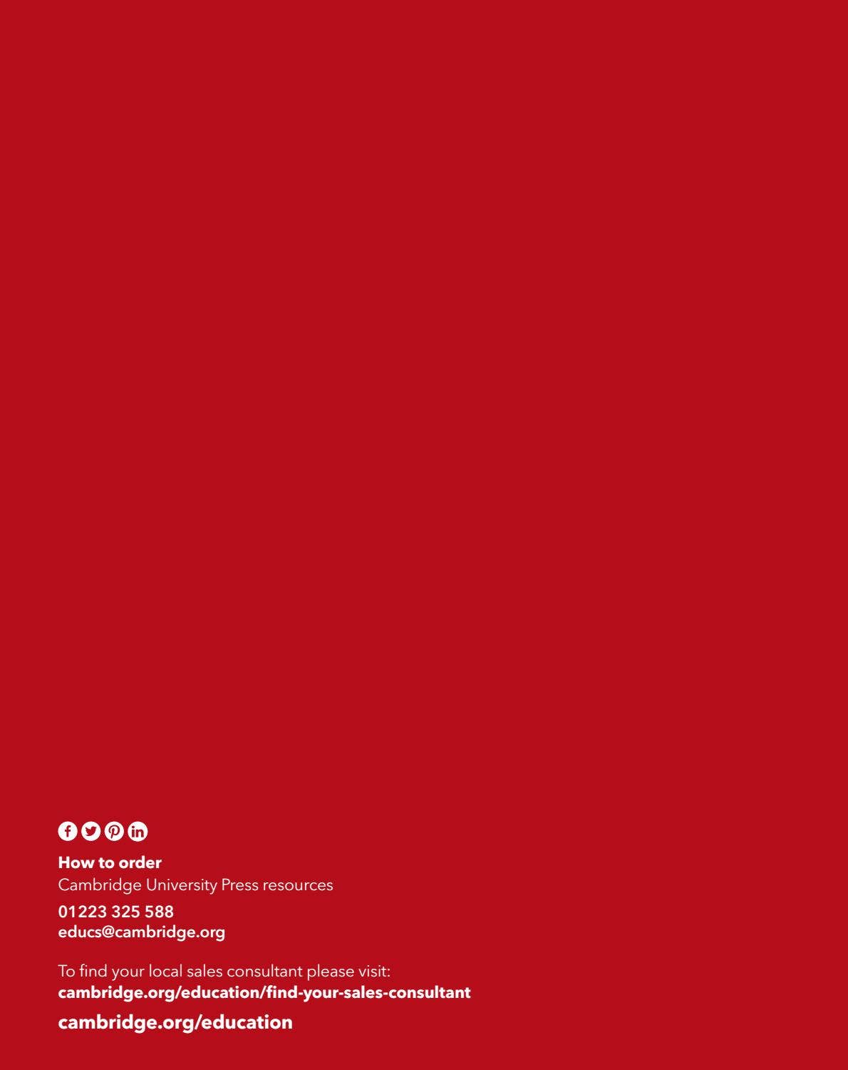 AS modern Europe History sample by Cambridge International Education ...