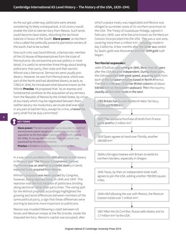 AS USA History by Cambridge International Education - Issuu
