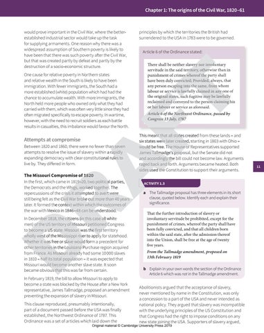 AS USA History by Cambridge International Education - Issuu