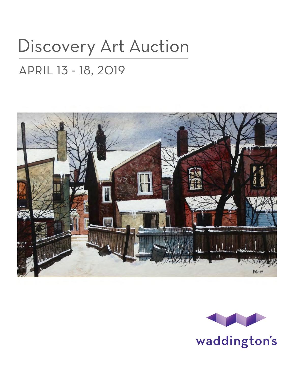 Discovery Art Online Auction | Apr. 14 - 18, 2019 by waddingtons - Issuu