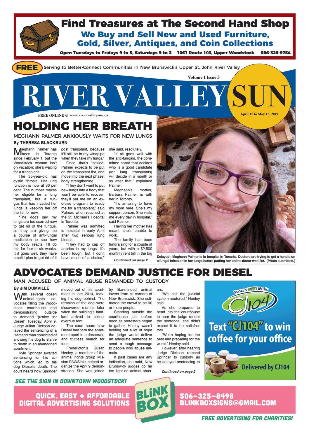 River Valley Sun April 15, 2019 to May 15, 2019 by rivervalleysun - Issuu