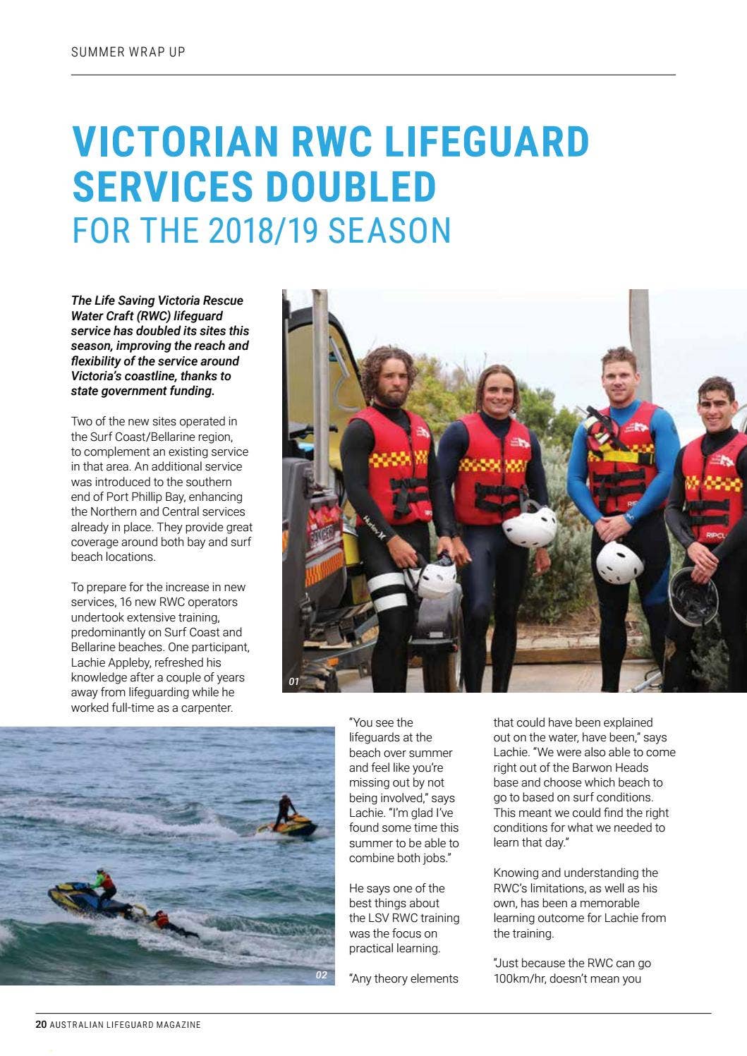 Australian Lifeguard Magazine Summer 2019 by SLSA - Issuu