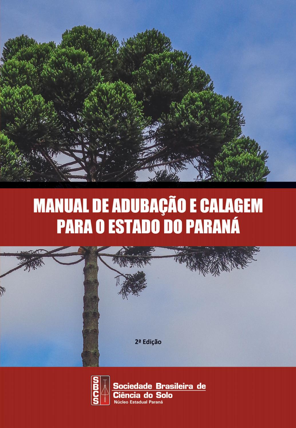 Manual de adubação e calagem para o Estado do Paraná by Editora Cubo ...