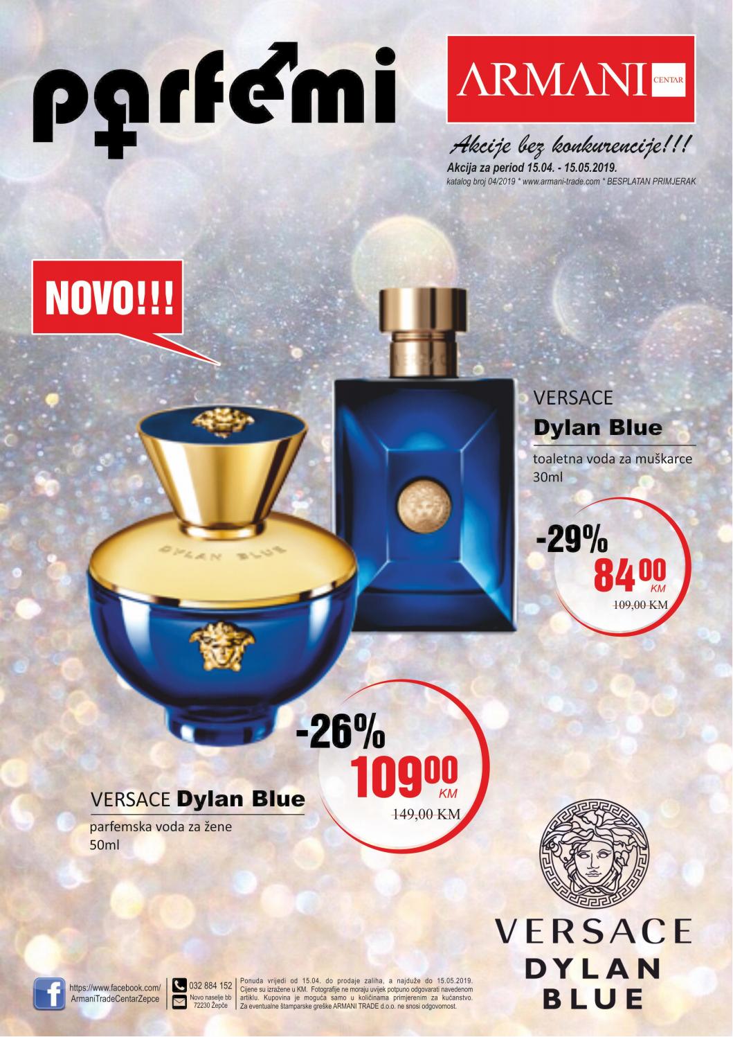 AKCIJSKI KATALOG PARFEMI i TOALETNE VODE by ArmaniTrade - Issuu