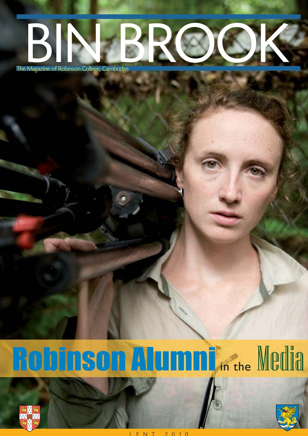 Bin Brook Lent 2010 by Robinson College - Issuu