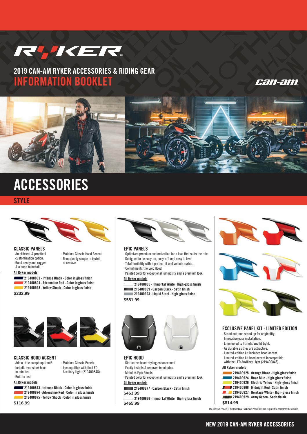 Ryker PAC Catalog NZ by Triple 888 Studios - Issuu