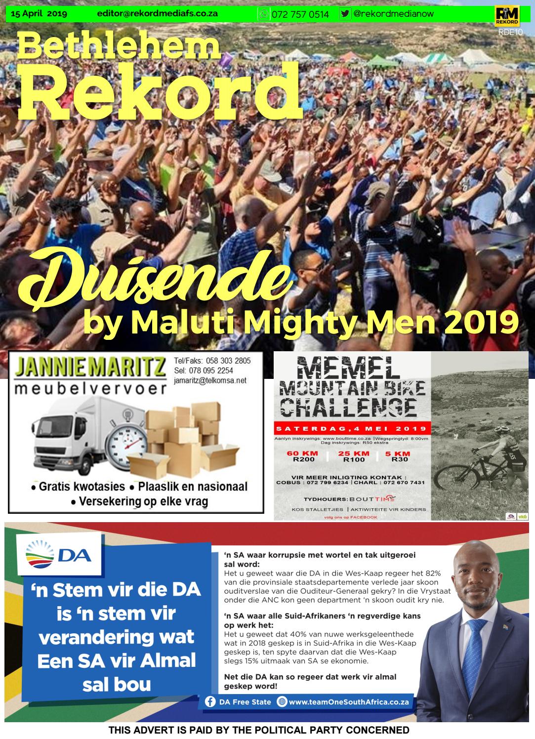 BETHLEHEM REKORD by Veldbrand Dihlabeng - Issuu