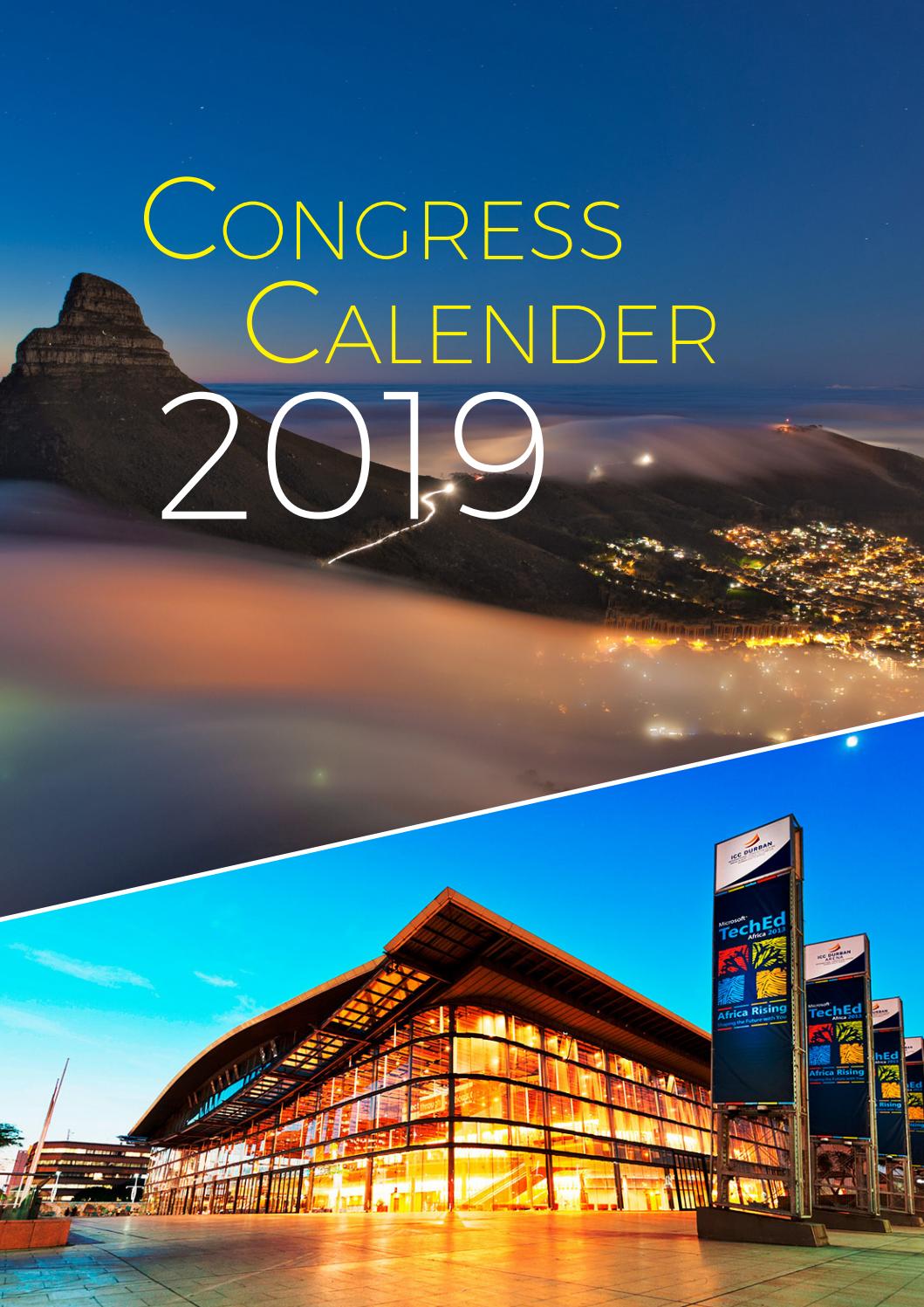 Congress Calendar 2019 by New Media B2B - Issuu