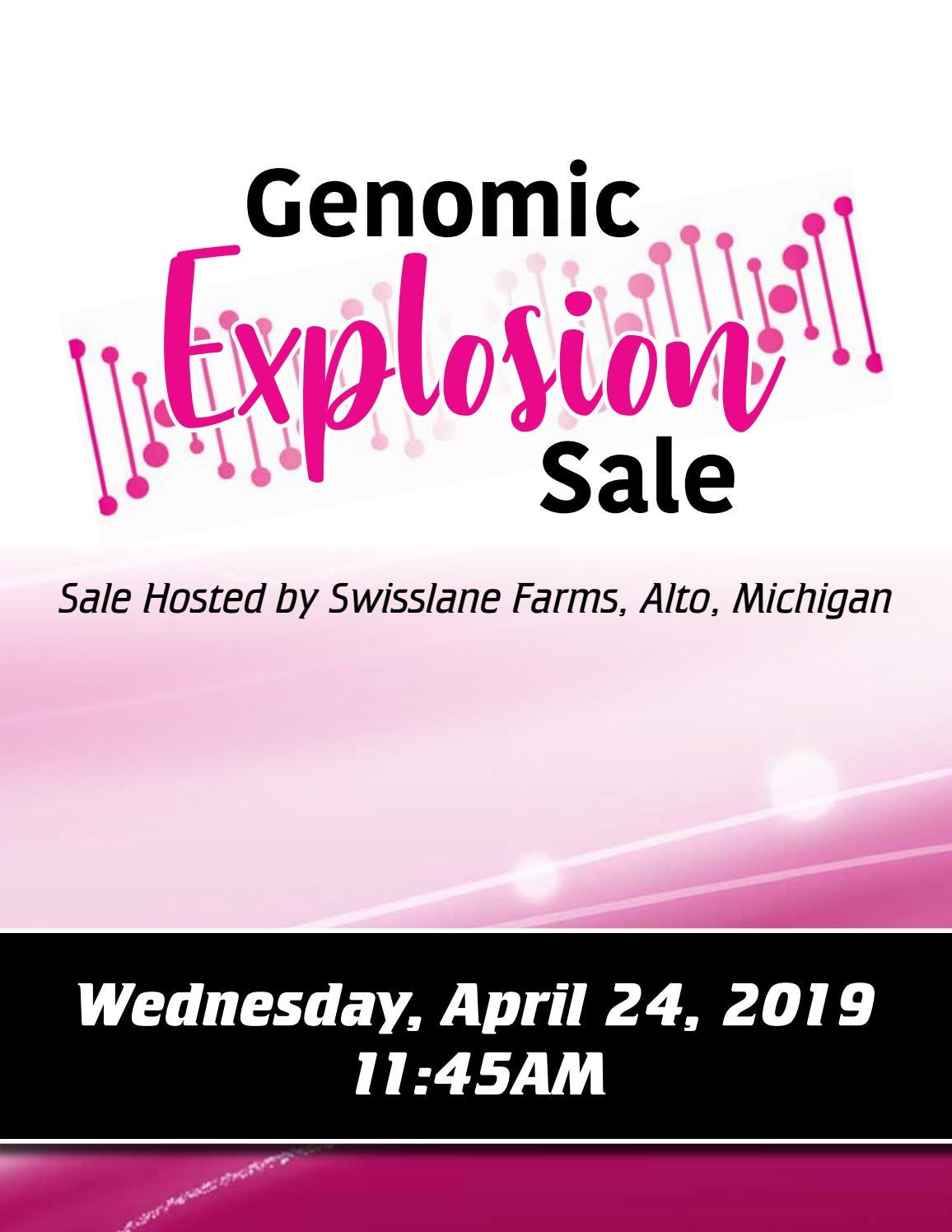 Genomic Explosion Sale 4-24-19 by Daniel Brandt - Issuu