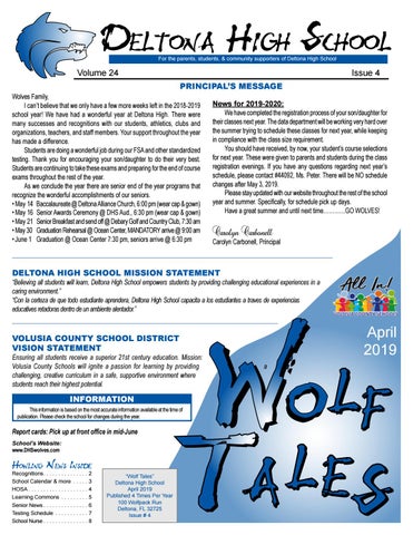 Deltona High School Newsletter by Academy Publishing, Inc. - Issuu