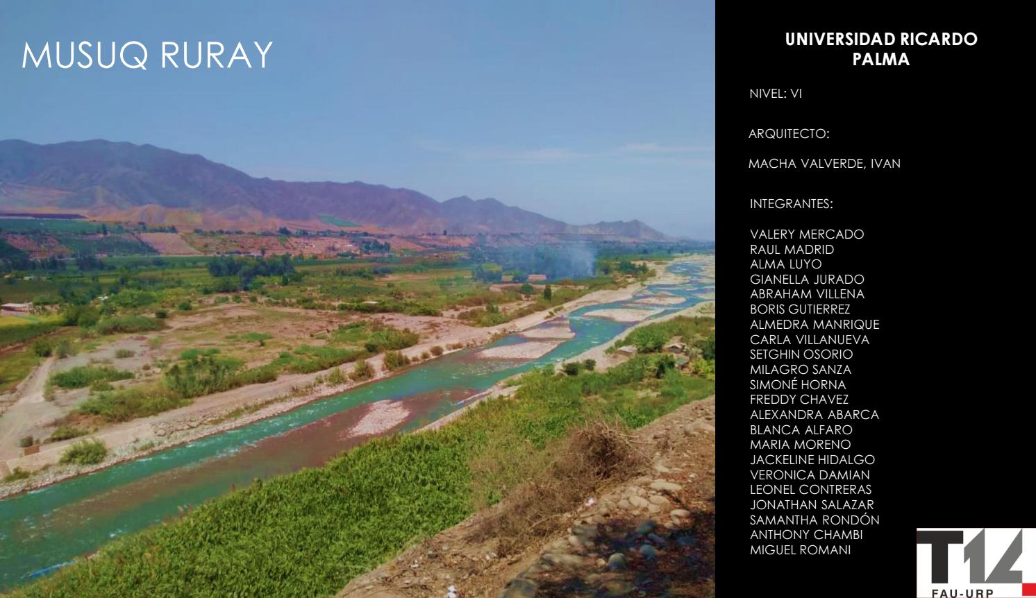 MUSUQ RURAY by Abraham Villena - Issuu