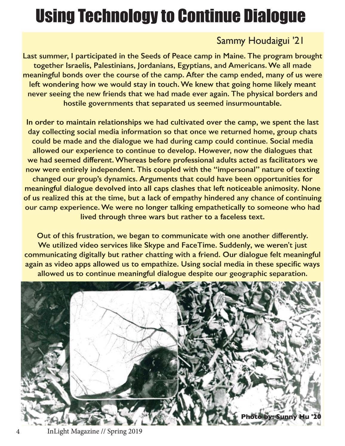 InLight Magazine | April 2019 | Vol 2, Issue 2 | Bullis School by ...
