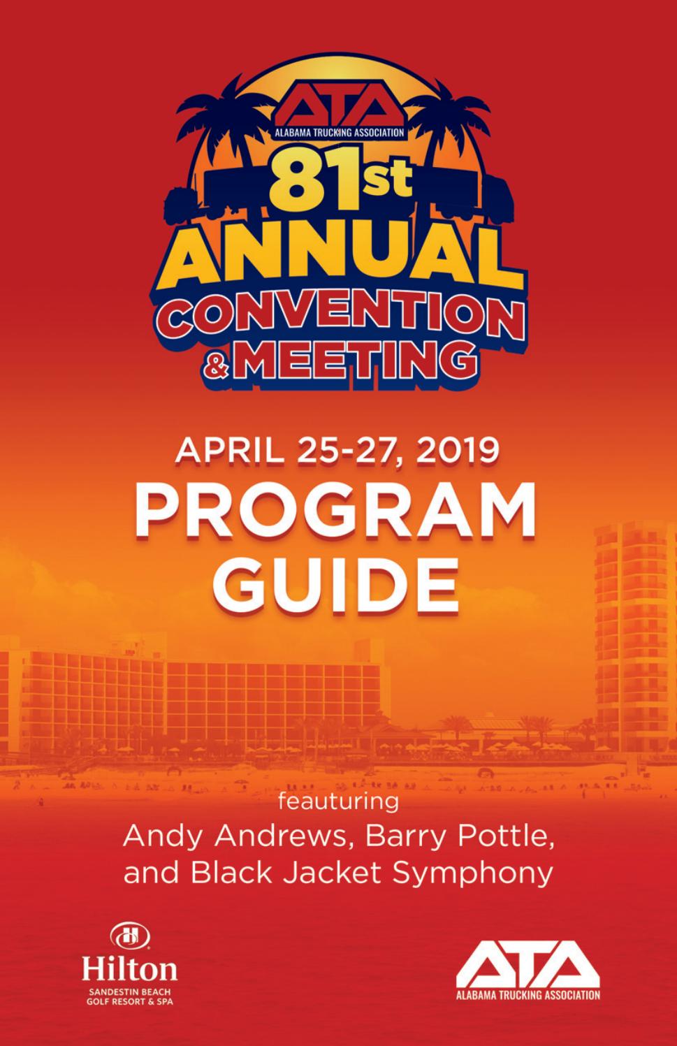 2019 ATA Annual Convention Program Guide by Alabama Trucking ...