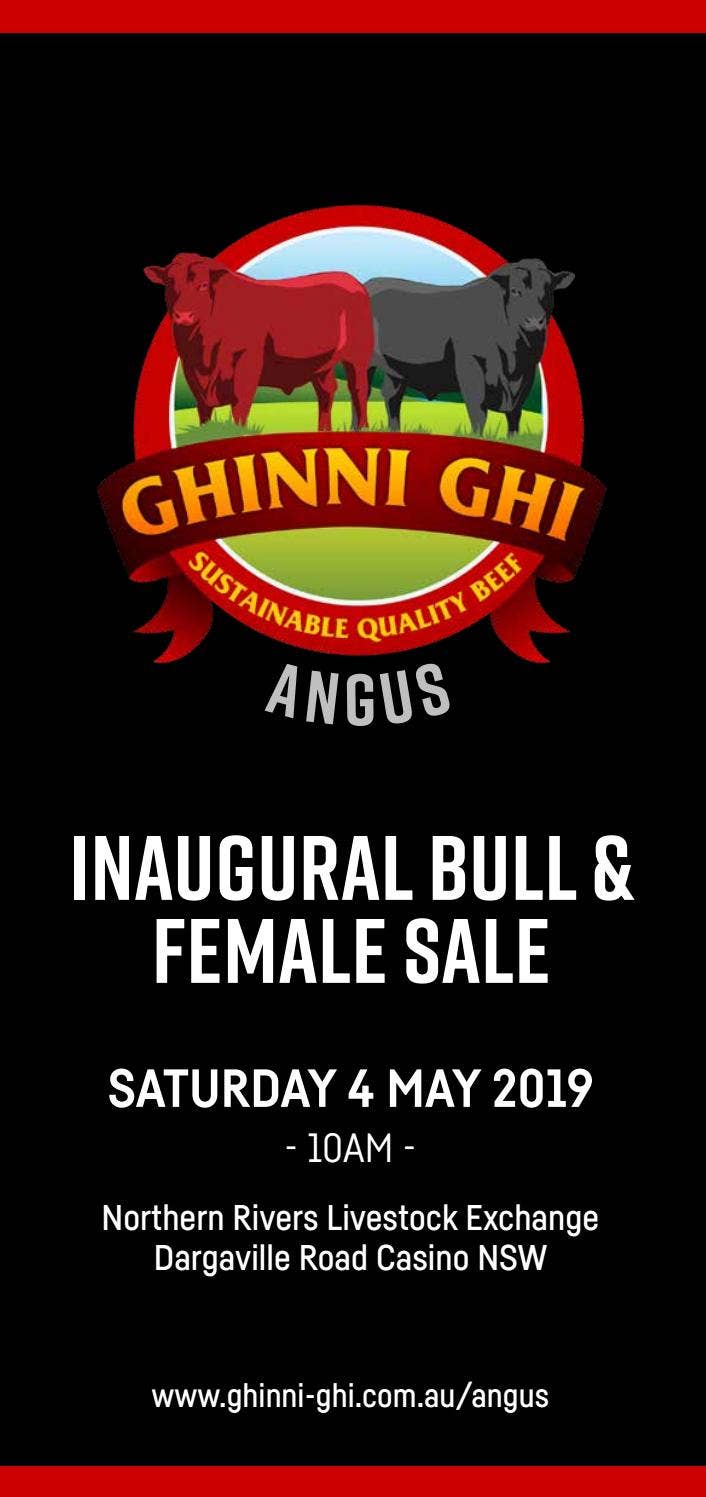 Ghinni Ghi 2019 Bull Sale Catalogue by Angus Australia - Issuu