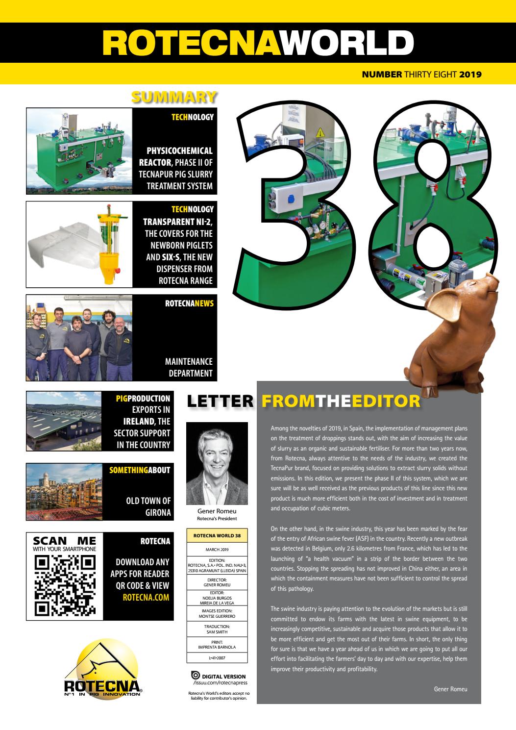 38 ROTECNA WORLD by Rotecna, s.a. - Issuu