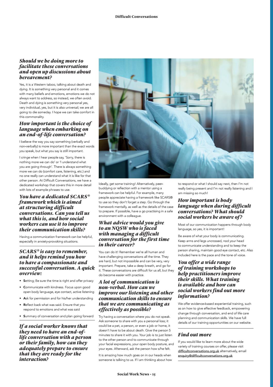 Social Work News - April to June 2019 by Social Work News Magazine - Issuu