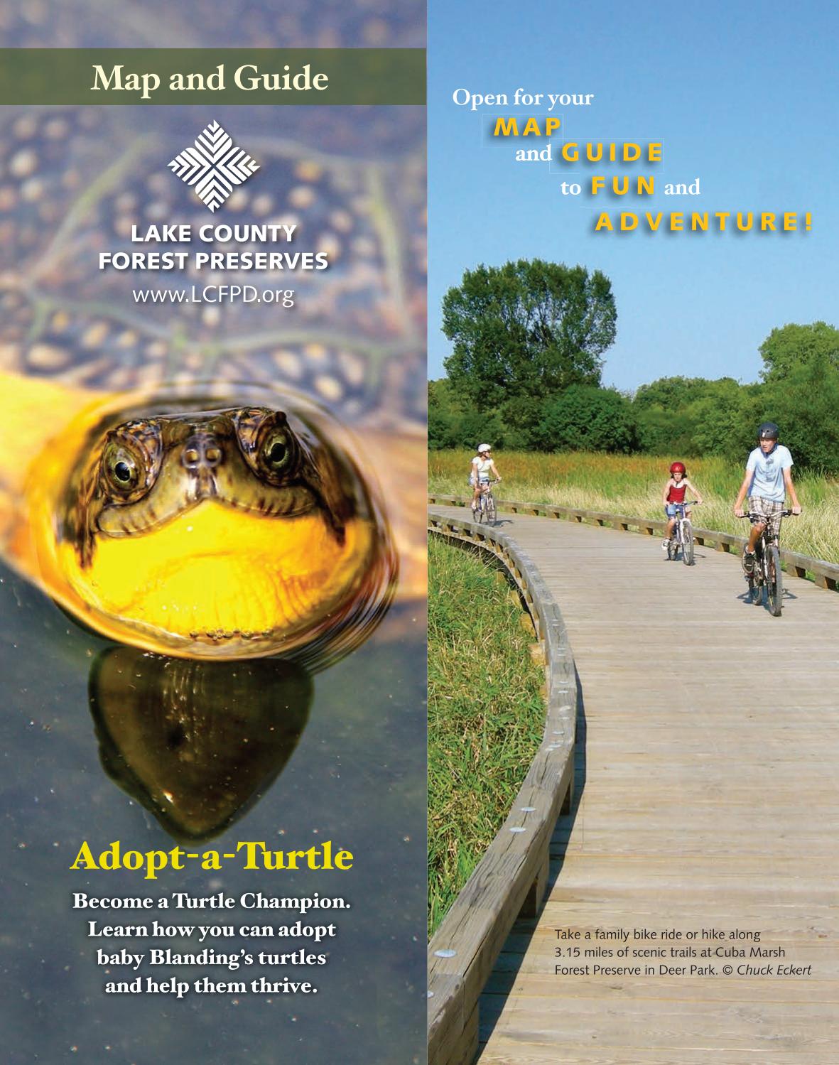 Map and Guide by Lake County Forest Preserve District - Issuu
