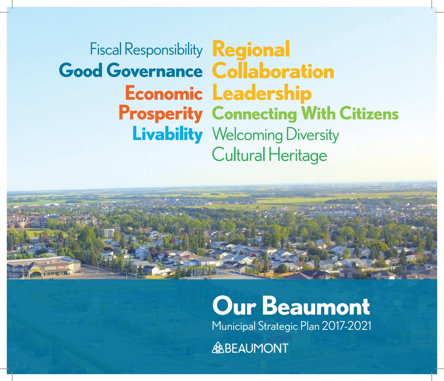 Our Beaumont 2017-2021 by Beaumont-Alberta - Issuu