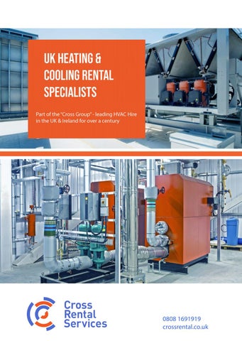 Chiller Flyer by Cross Rental Services - Issuu