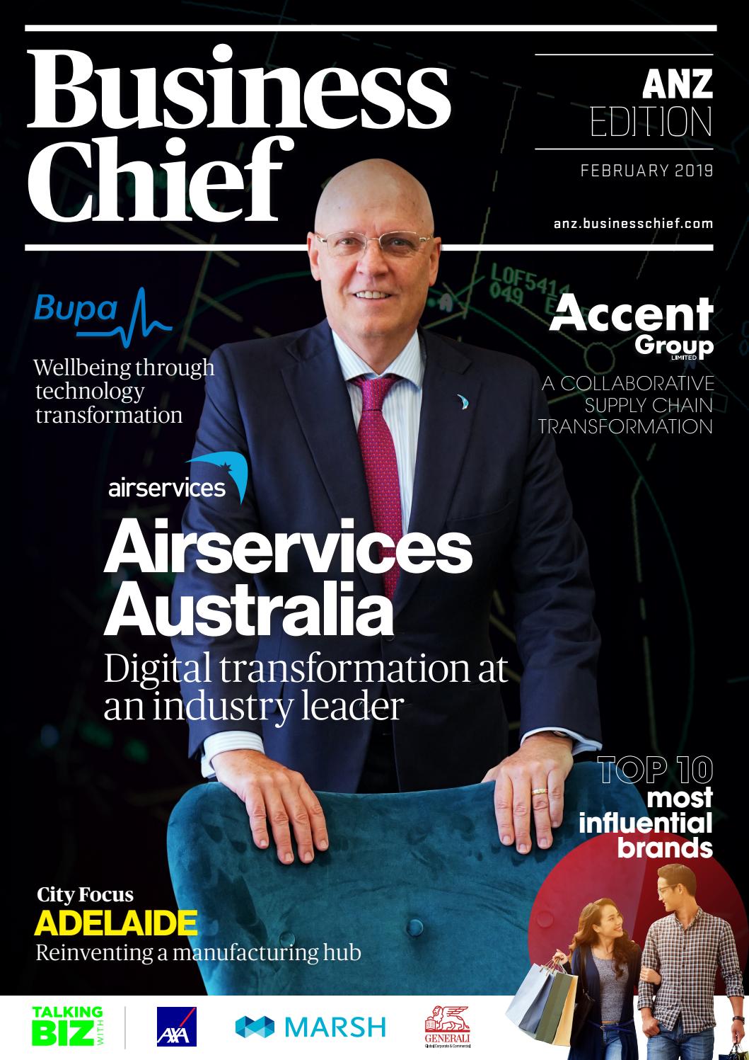 Business Chief ANZ Magazine – February 2019 by Business Chief ANZ - Issuu
