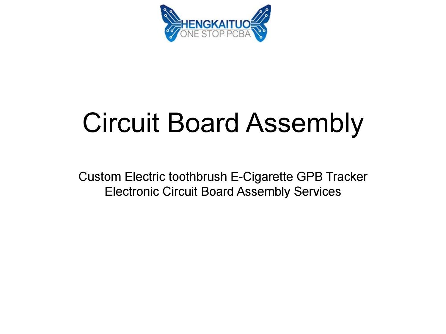 Circuit Board Assembly – Custom Electric toothbrush E-Cigarette GPB ...