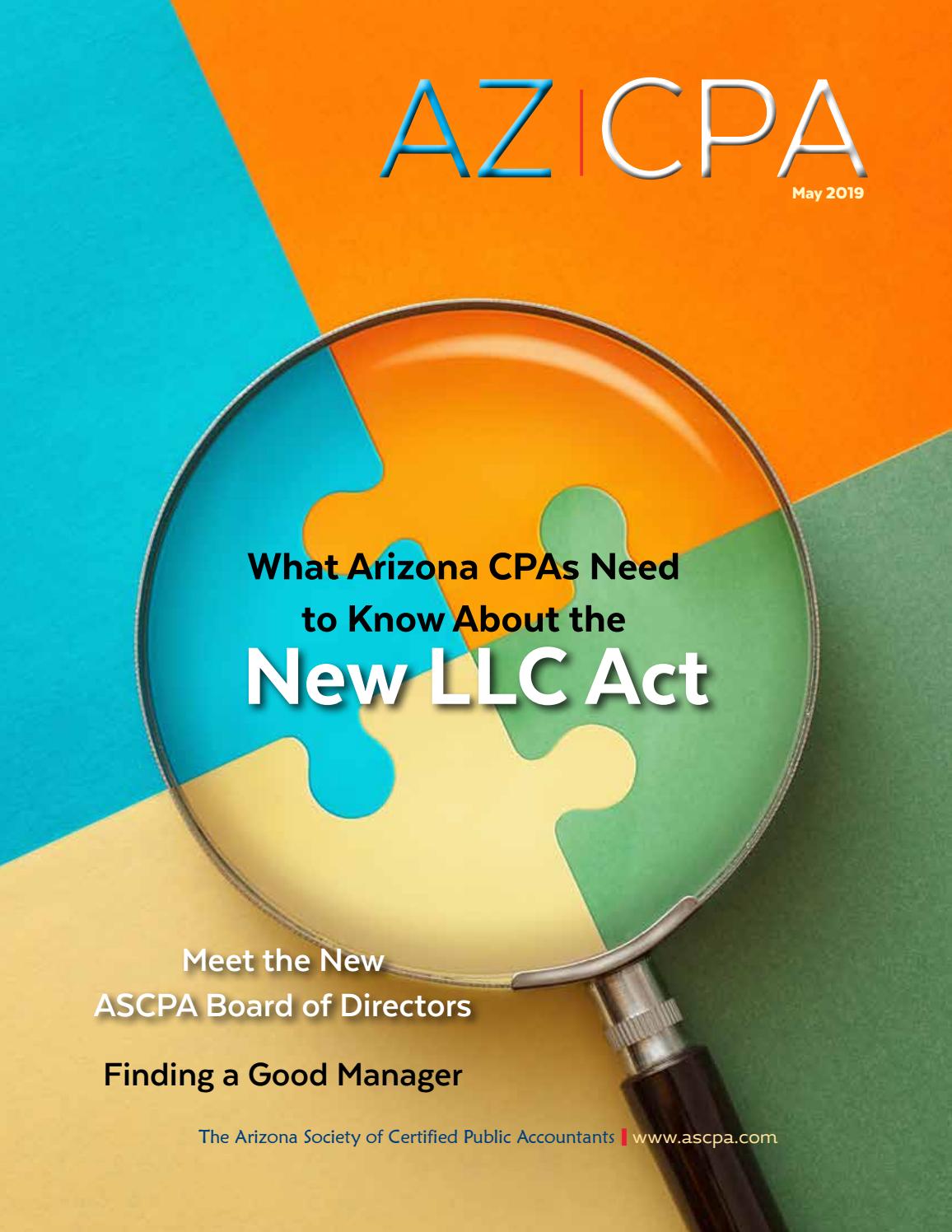 AZ CPA May 2019 by ASCPA - Issuu