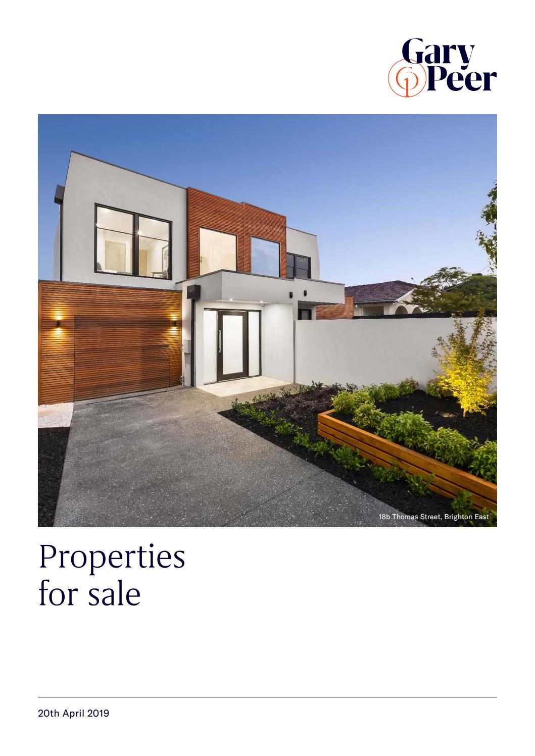 Gary Peer properties for sale | 20th April 2019 by Gary Peer ...