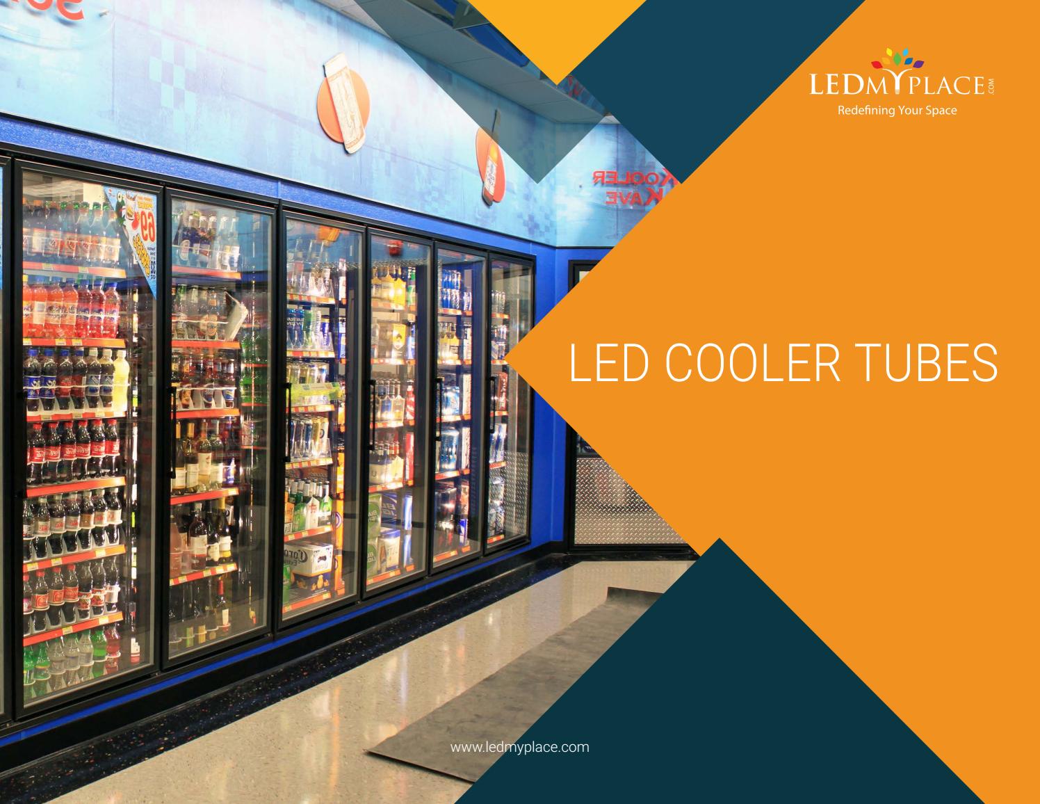 LED Cooler Tube Lights For Chillers, Freezers & Refrigerator by ...