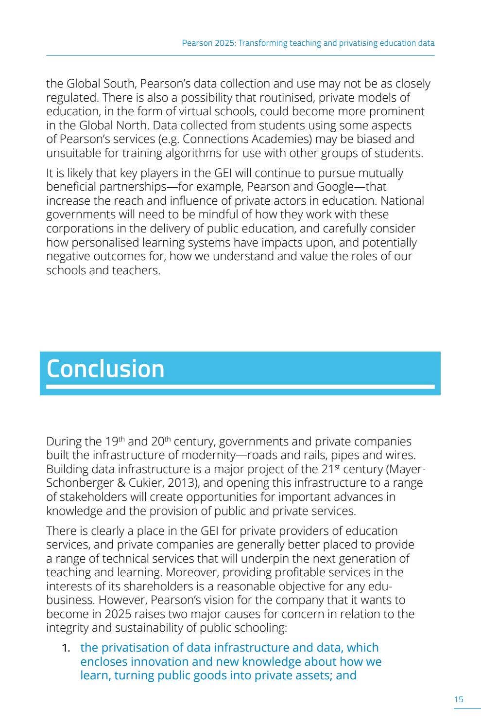 Pearson 2025: Transforming teaching and privatising education data by Education International ...