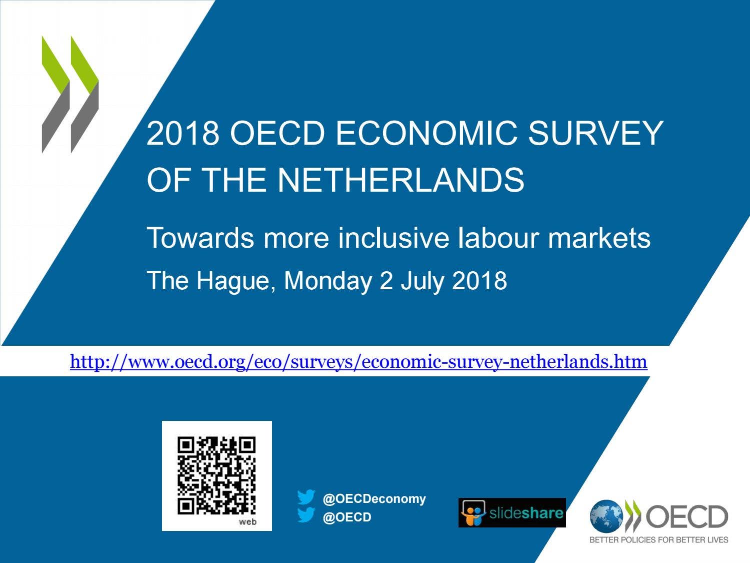 Presentation of the 2018 OECD Economic Survey of Netherlands by OECD ...