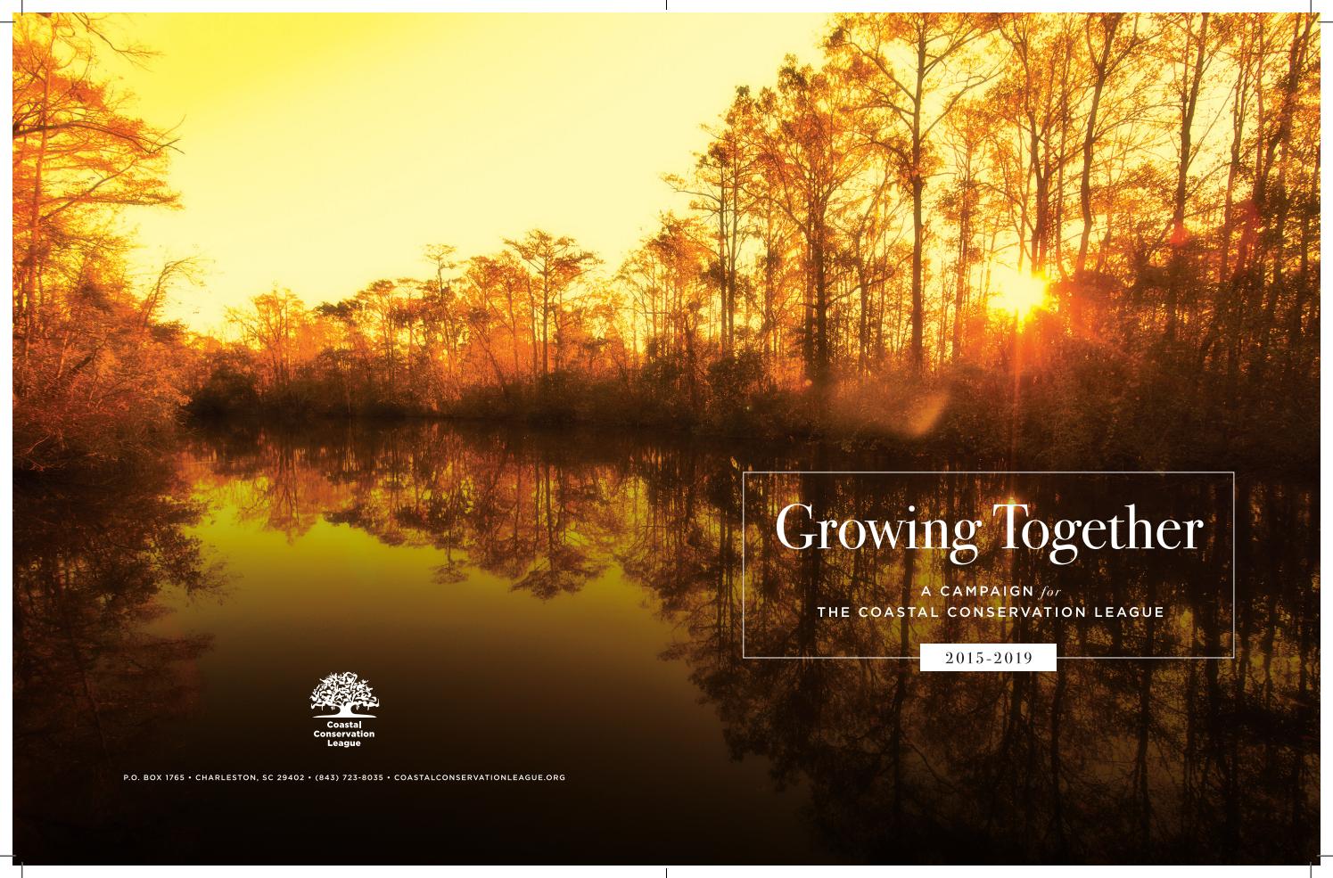 Growing Together Campaign by Coastal Conservation League - Issuu