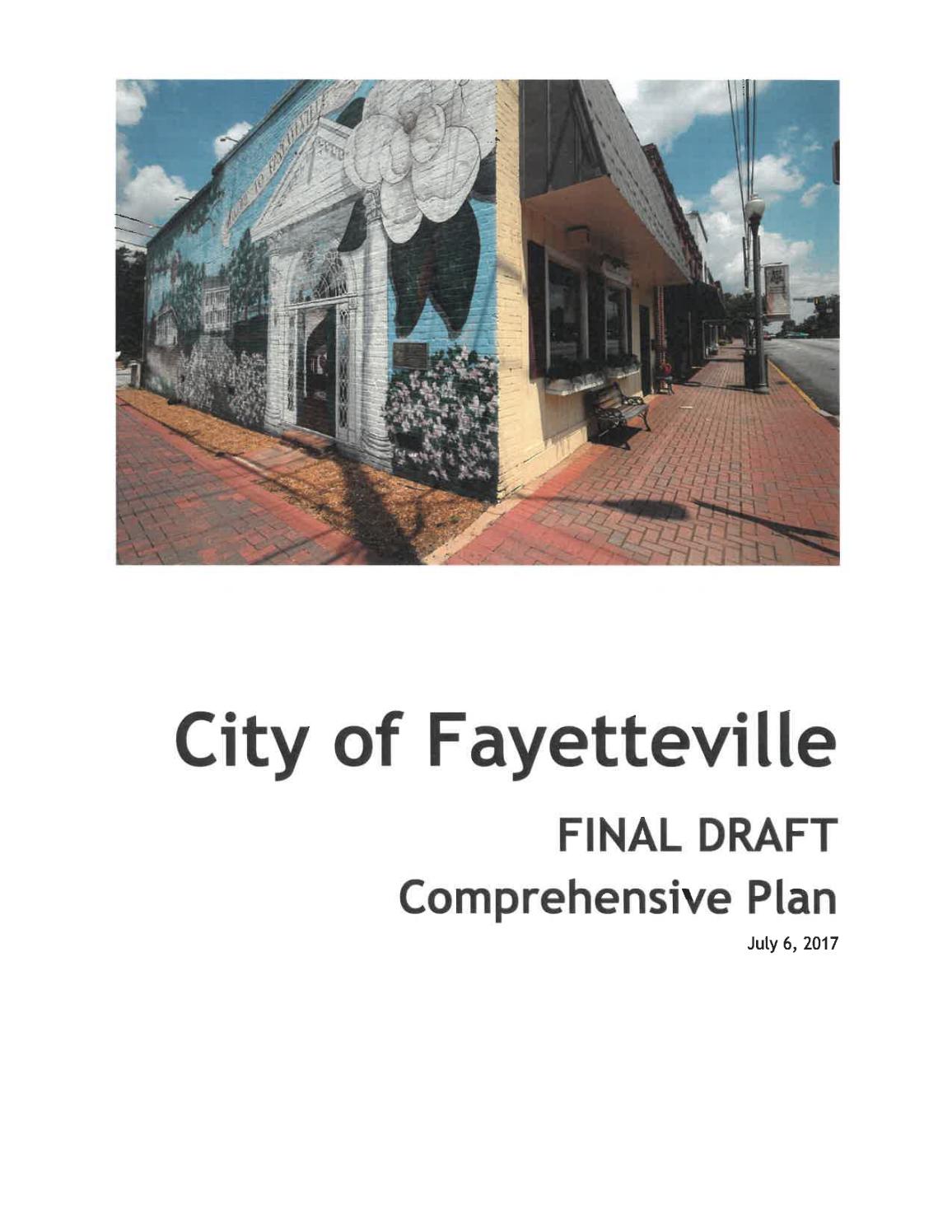Fayetteville, Georgia 2017 Comprehensive Plan by City of Fayetteville ...